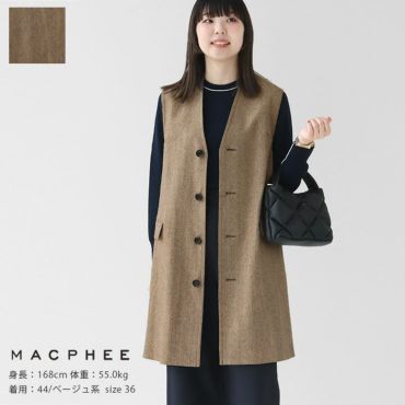 MACPHEE(マカフィー) ブークレーボンディング ダブルブレスト MACPHEE(マカフィー) ブークレーボンディング ダブルブレスト